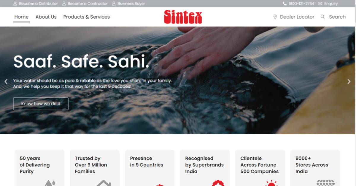 Sintex Water Tanks - Trusted Water Storage Solutions