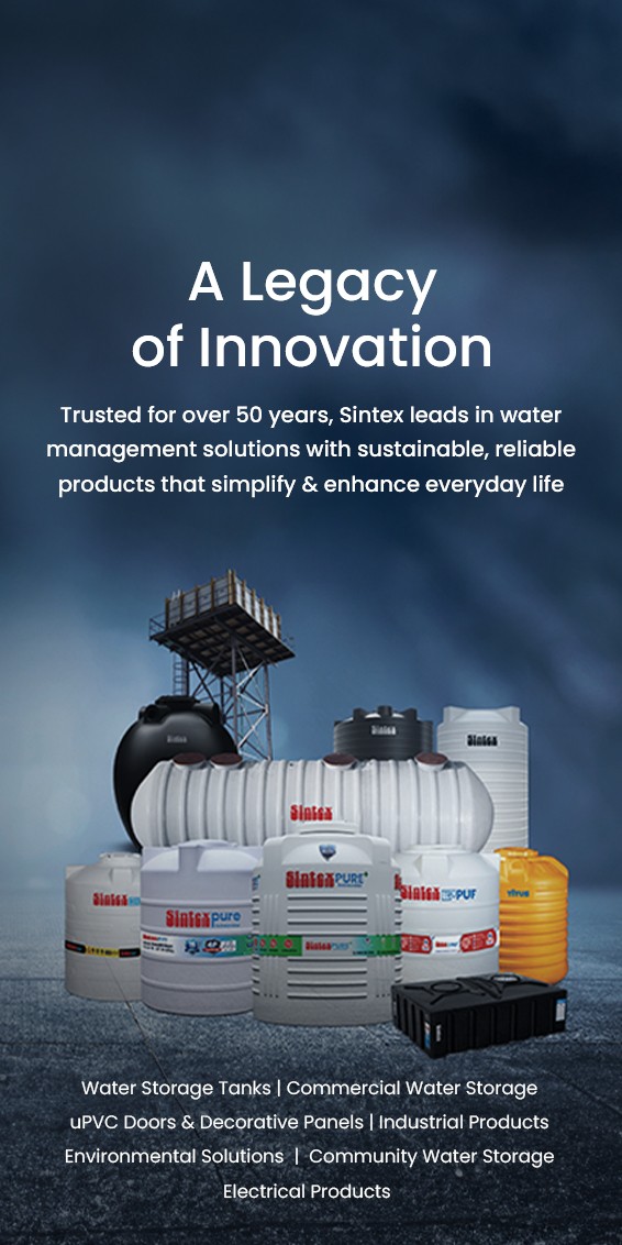 About Sintex | Leaders in Water Tank Solutions