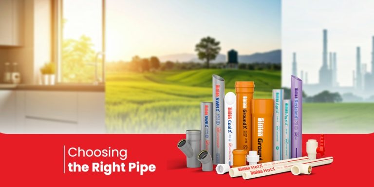 How to choose right plumbing pipes for every application
