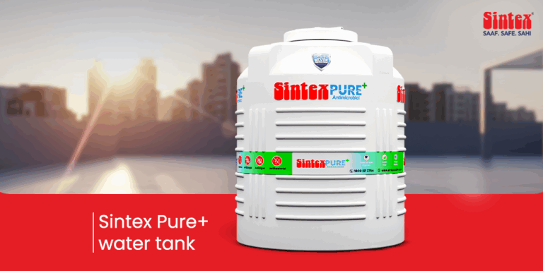 Why Sintex Pure+ Is the Healthiest Water Tank for Indian Homes