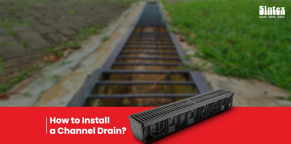 Learn How to Install a Channel Drain?